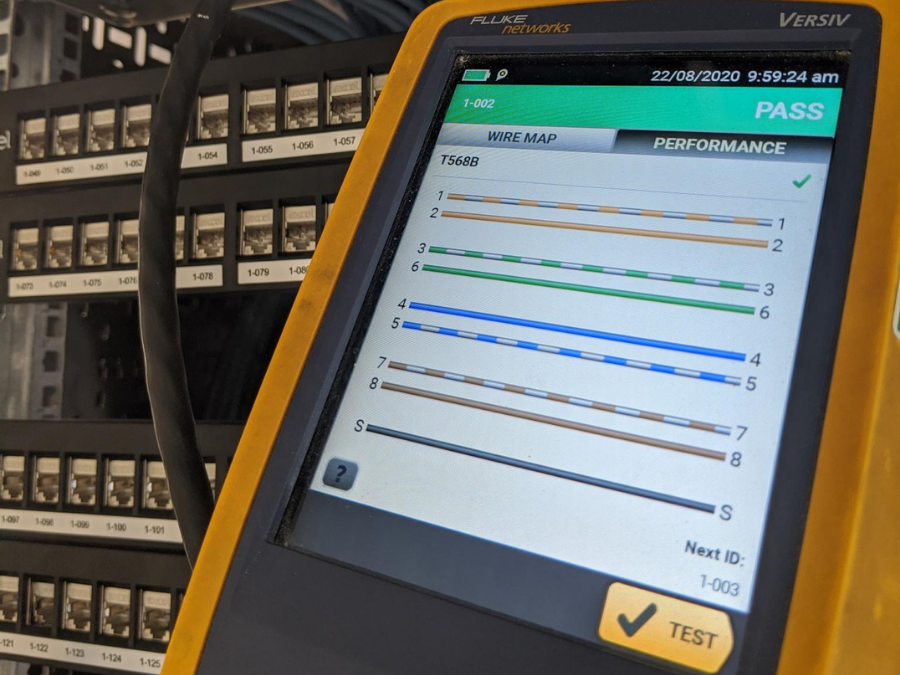 Data Cabling | Cat 5e, Cat 6, Cat 6a & Fibre Optic | Services - Comfinity